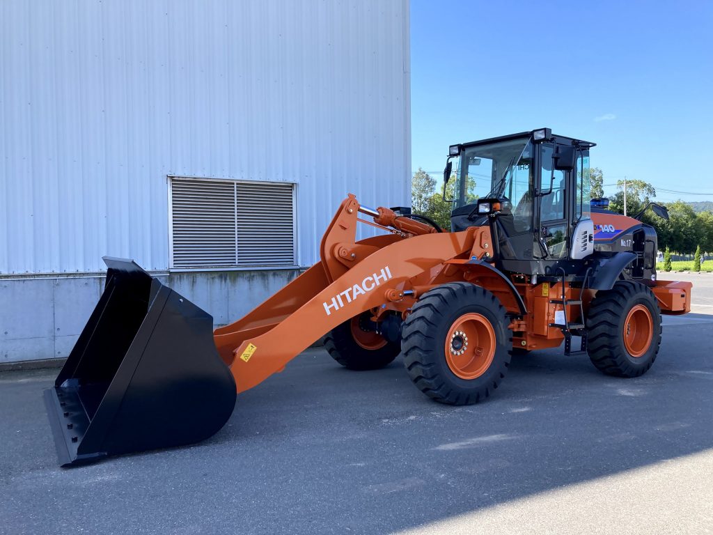 納入実績紹介 ZW140-6 ホイルローダー 日立建機・新車・富士岡山運搬機・岡山・津山・新見・鳥取・レンタル・買い取り・中古 | 新車・中古 ...